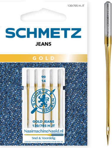 Schmetz jeansnaalden gold